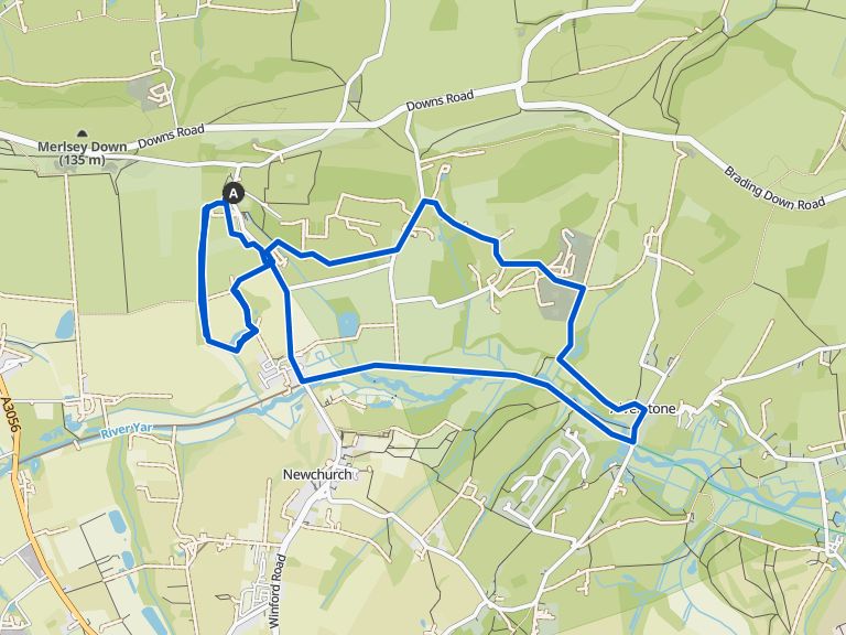 The Garlic Farm & Yar River Trail loop via Alverstone — Isle of Wight ...